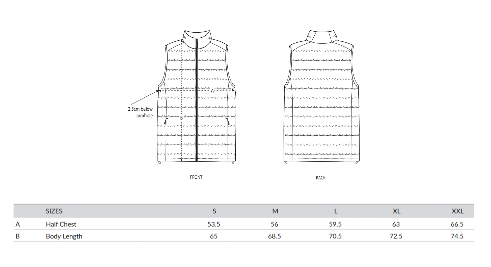 Sleeveless Jacket – MINERVA